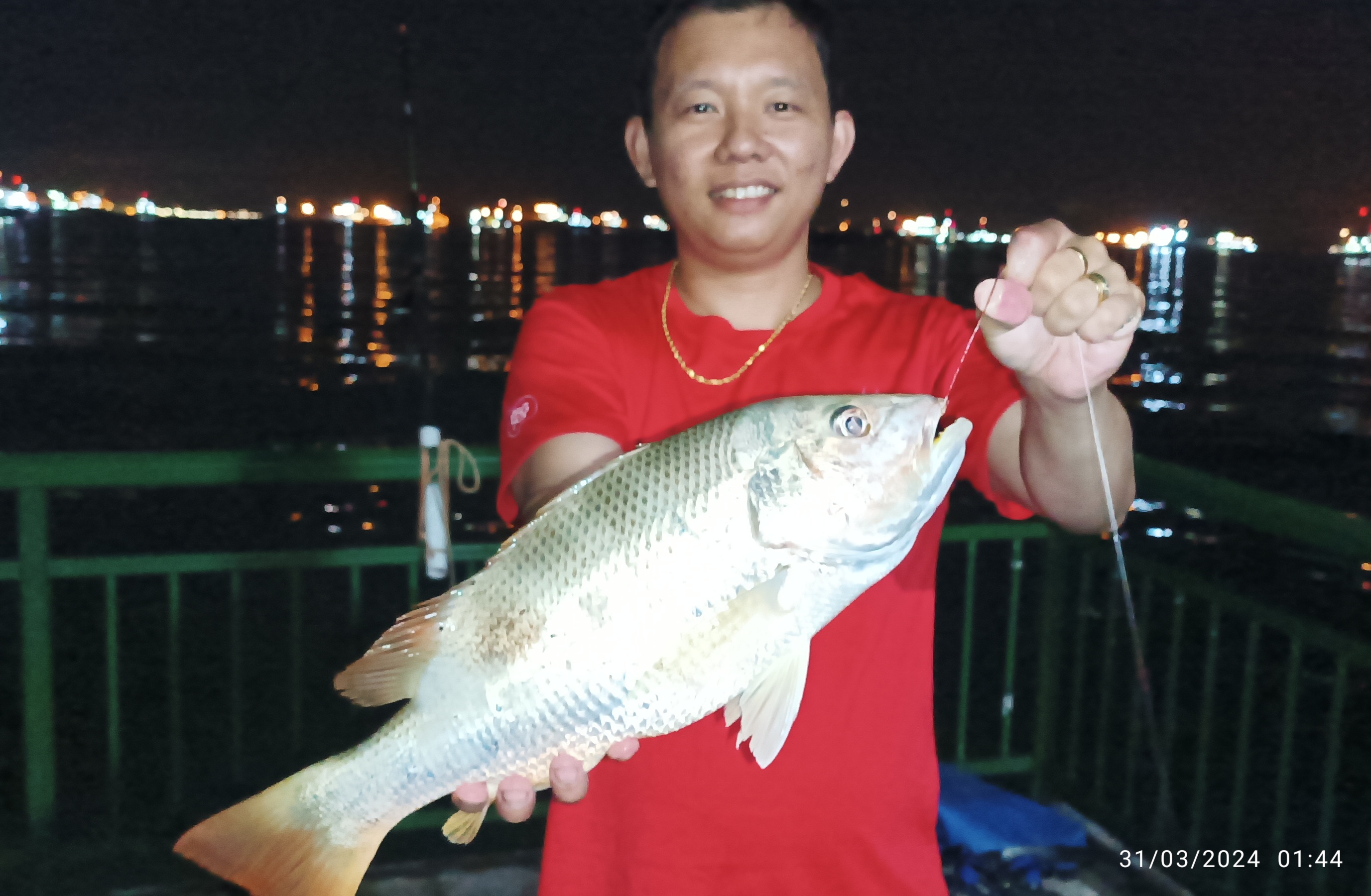 Good size fingermark snapper – Shoreangler